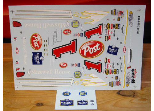 Wetworks/RaceScale - Mike's Decals