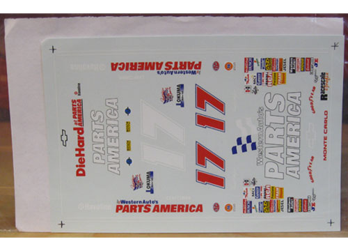 Wetworks/RaceScale - Mike's Decals