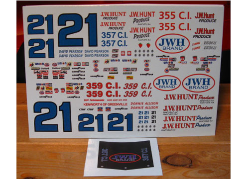 #21 David Pearson Donnie Allison Sportsman PPP - Plastic Perfomance ...